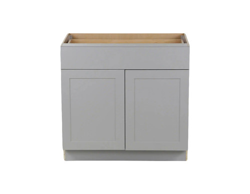 SB36 Gray Shaker Assembled Base Cabinet | Columbus Liquidation