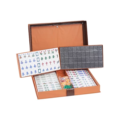 37mm A1 Size Dark Silver Crystal Mahjong Set | Swee Huat Plastic Co