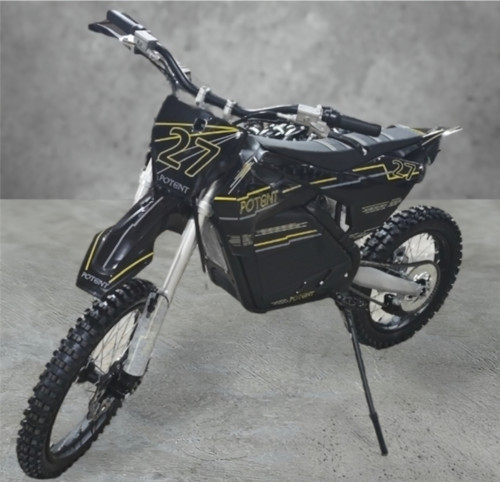PitMax 72v Electric Dirt Bike 5000w 17/14 tyres | Potent Pig