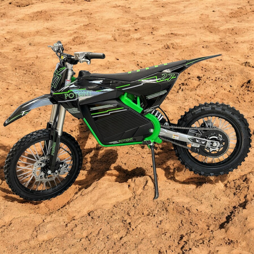 PitMax 72v Electric Dirt Bike 5000w 17/14 tyres | Potent Pig