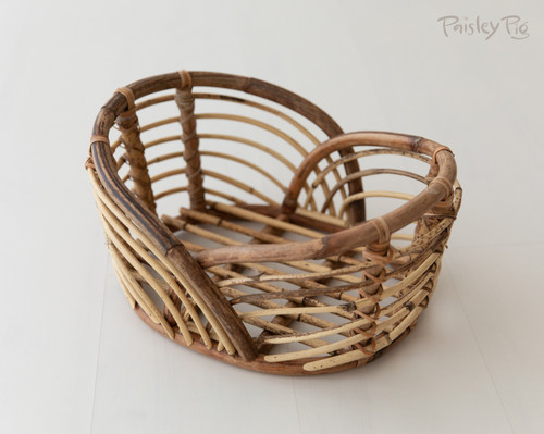 Oval Crib Basket | Paisley Pig