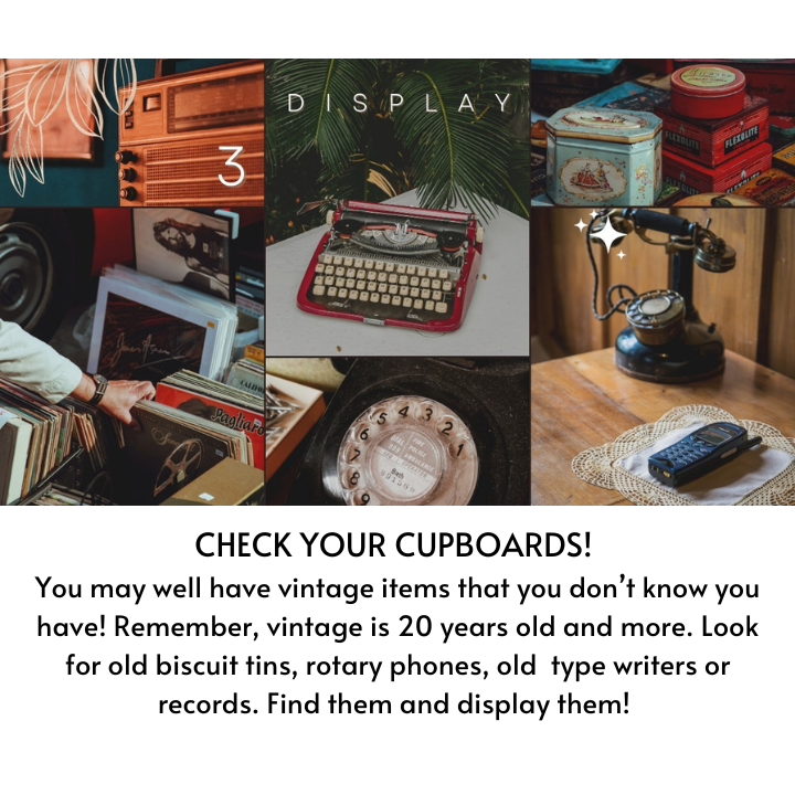 5 Quick Ways to Add Vintage Decor to your modern home