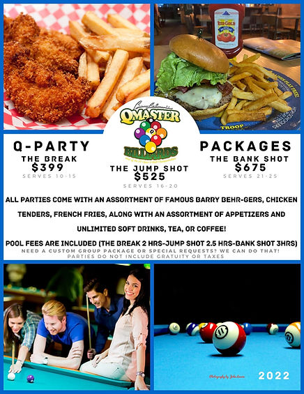 Q-Masters - Current Specials