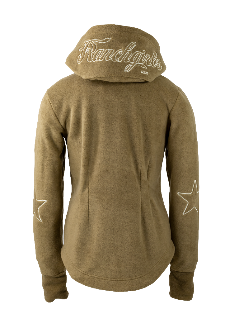 Ranch Girls Polar Fleece Jacket `ABBY`caramel