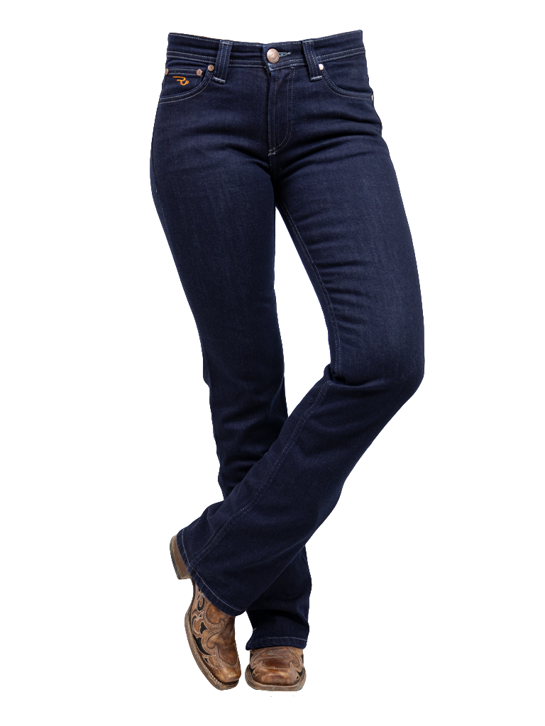 Ranch Girls Jeans "DAISY" dark denim