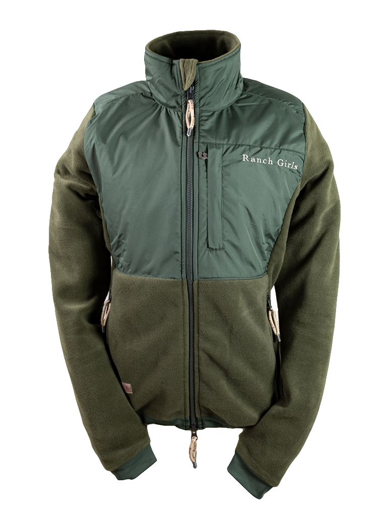 Ranch Girls Polar Fleece ProShield Jacket ´RILEY´ khaki