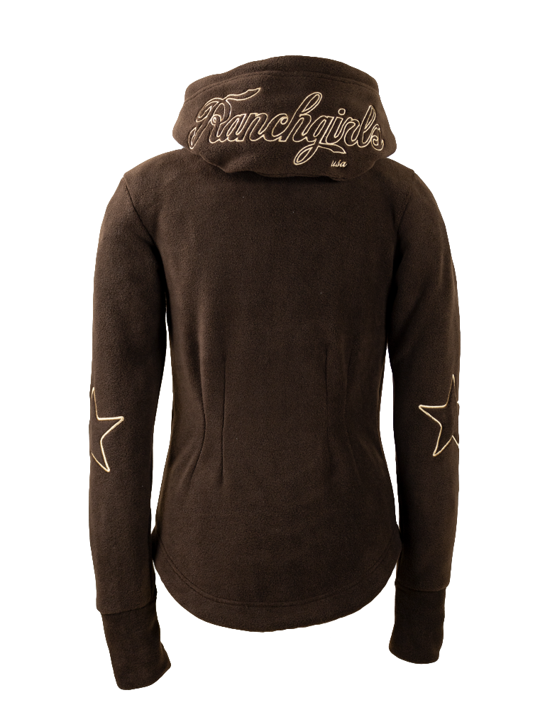 Ranch Girls Polar Fleece Jacket ´ABBY´chocolate