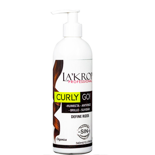 Crema Curly Go! -Define Rizos 360 ml | Lakrop Professional