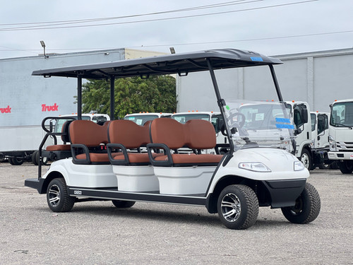 ICON EV i80 8 passenger electric shuttle golf cart* | GolfCartMax