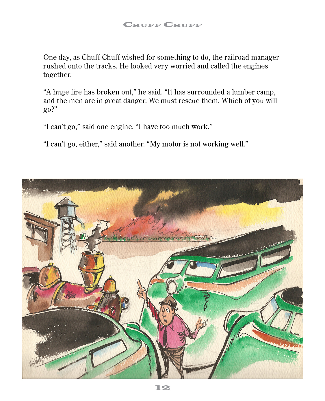 CHUFF CHUFF Brave LIttle Engine | elmgrovepublishing