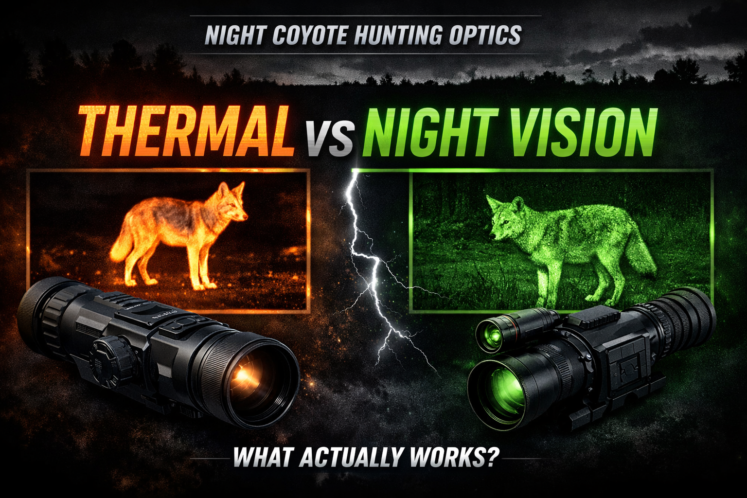 The Essential Guide to Night Coyote Hunting Gear