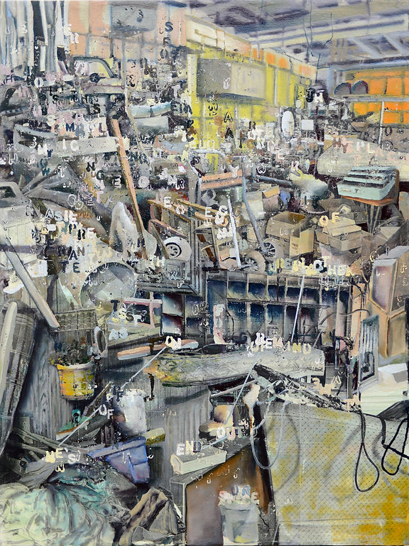2023-2024 Language Paintings | Etienne Zack