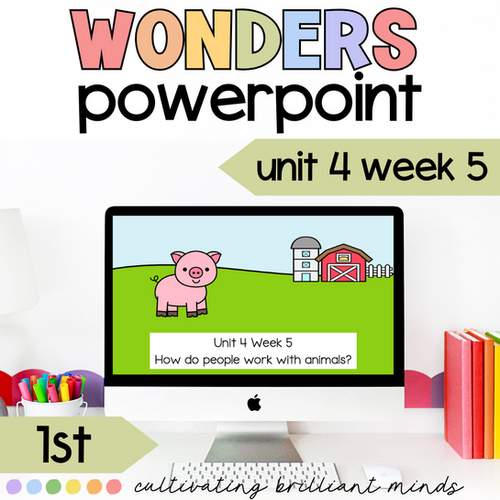 McGraw-Hill Wonders First Grade Unit 4 Week 5 PowerPoint DISTANCE ...