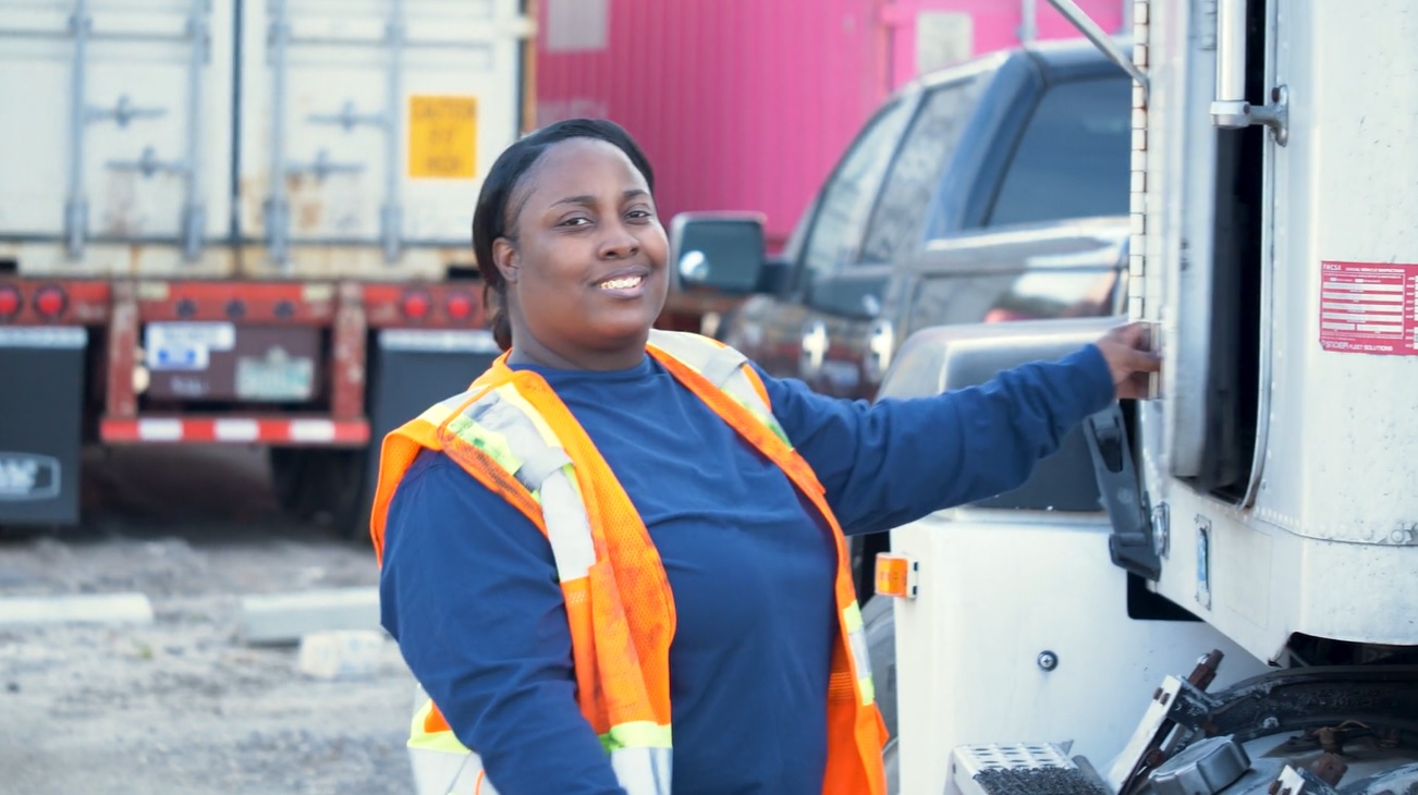 Breaking barriers: women in the trucking industry