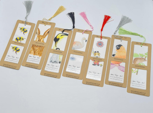 Wildlife Illustrated Bookmarks | Alan Taylor Art