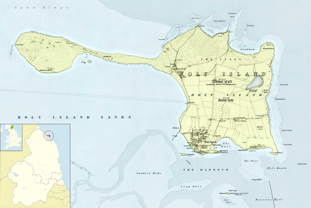 The Holy Island of Lindisfarne, England