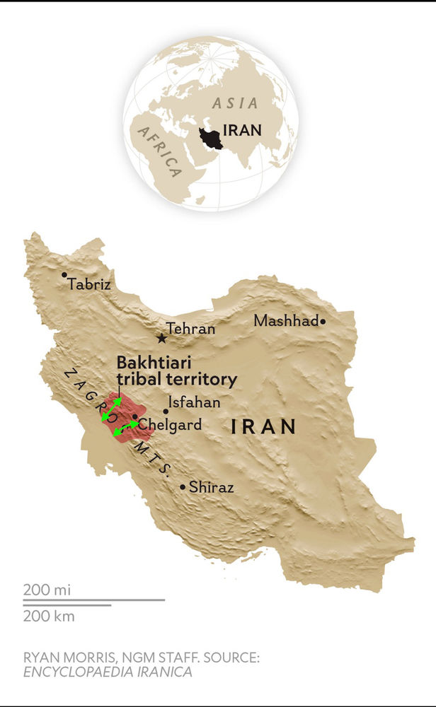 Travelling with the Bakhtiari "on the Way, where there is no Way"