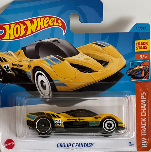 Hot Wheels Group C Fantasy HW Track Champs 1/64th Diecast Model Car ...