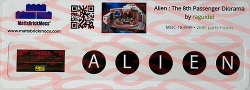 Sticker Sheet for Alien : The 8th Passenger Diorama MOC by raguidel ...