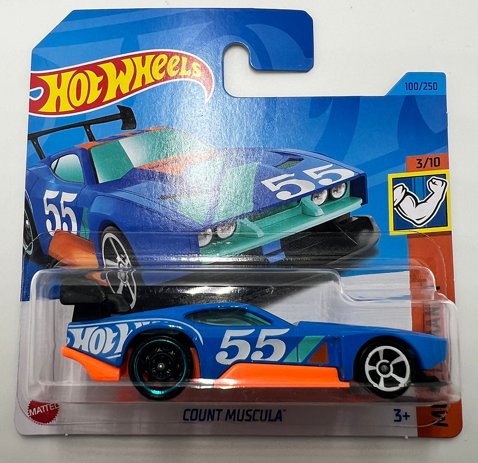 Hot Wheels COUNT MUSCULA 1/64th diecast model car | MattsBrickMocs