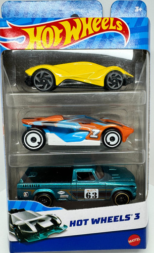 Hot Wheels 3 Pack 1/64th Scale Model Cars V2 | MattsBrickMocs