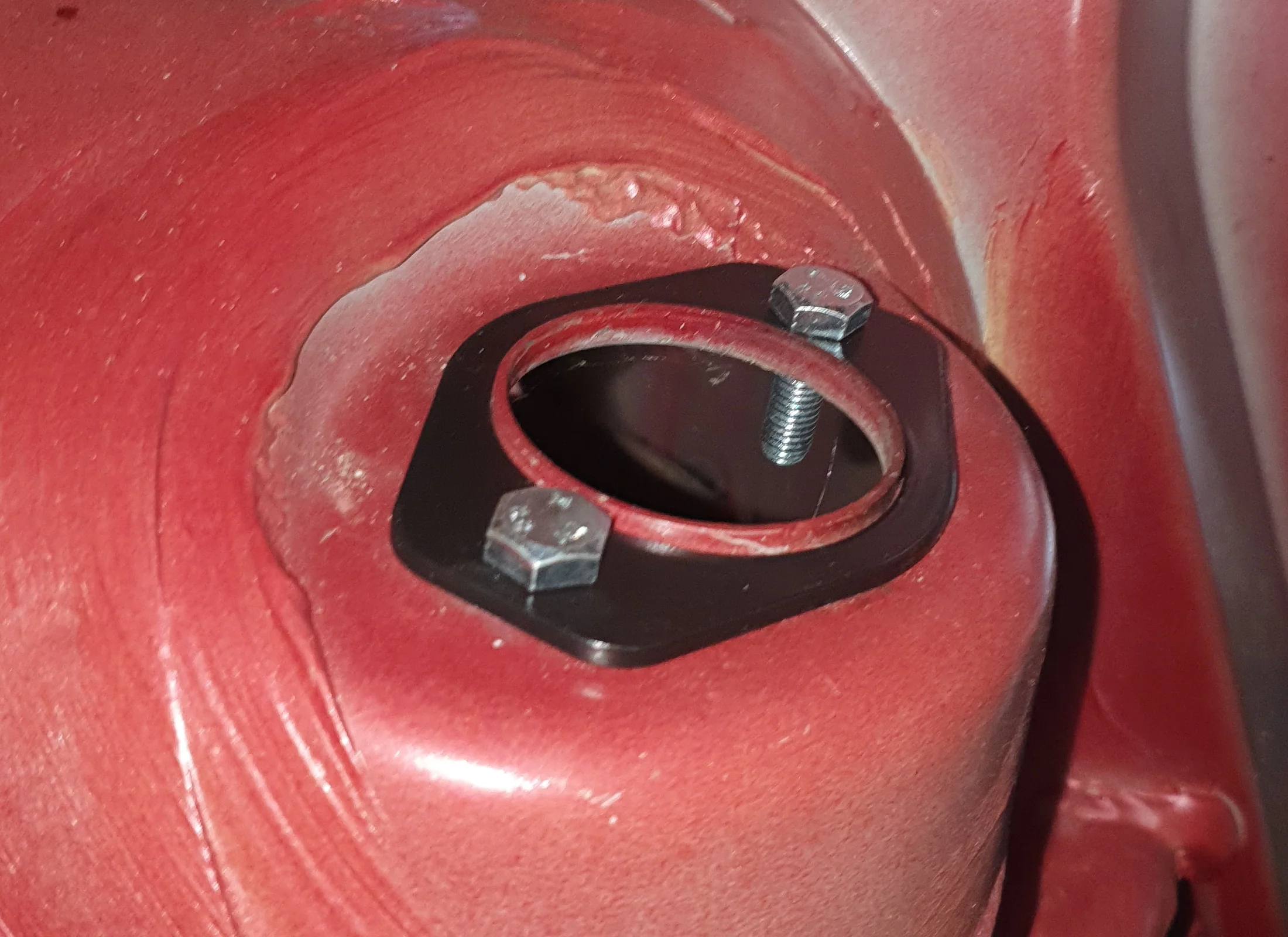 E36 Rear shock tower reinforcement plates | Trackdevelopments
