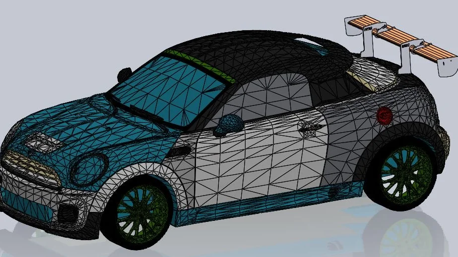 Mini R58 Coupe Swan Neck Spoiler Kit | Trackdevelopments