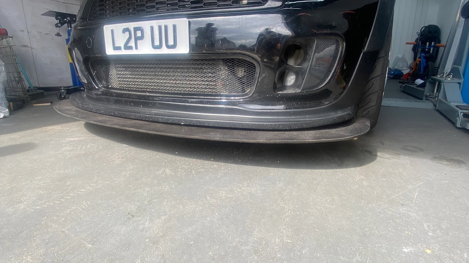 Mini R56/R58 Chassis Mounted Splitter | Trackdevelopments