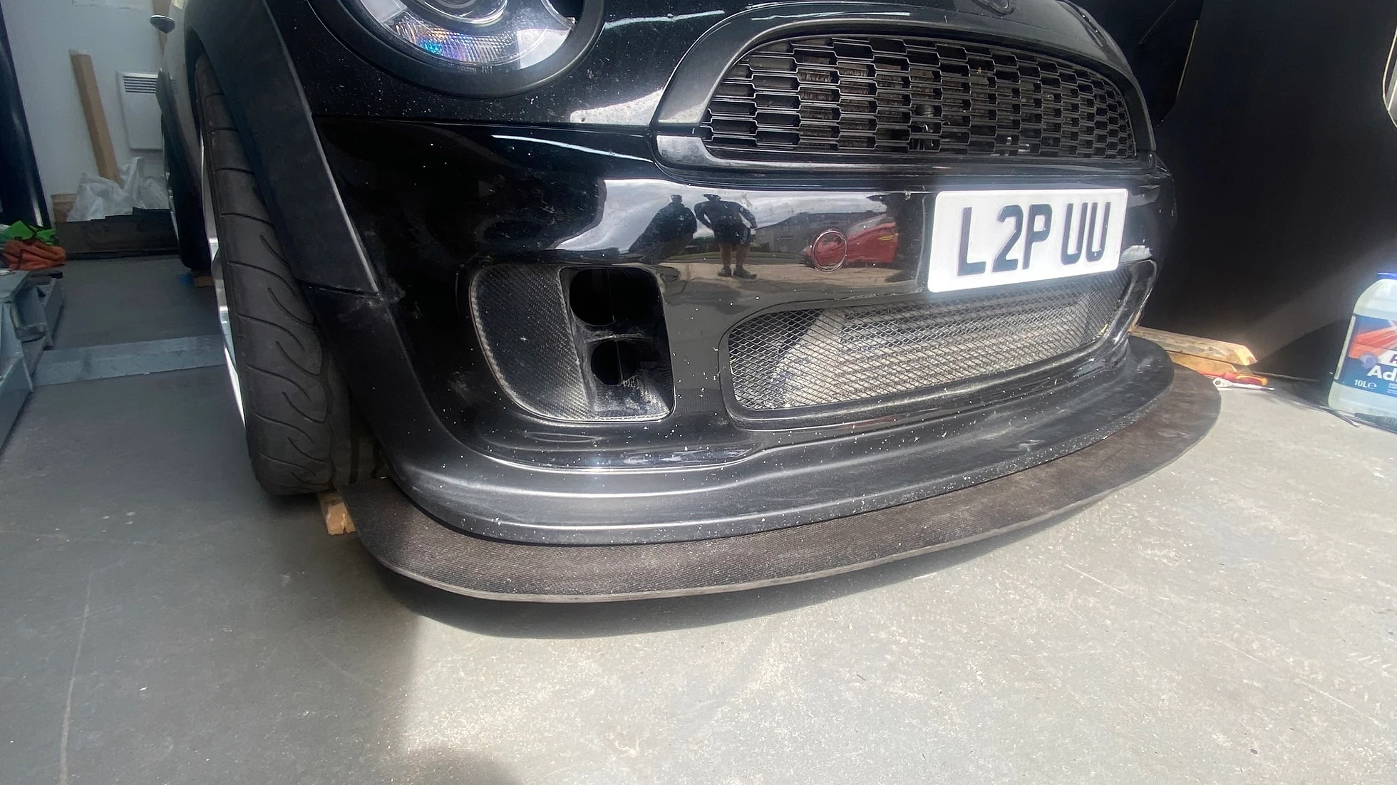 Mini R56/R58 Chassis Mounted Splitter | Trackdevelopments