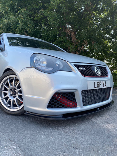 Polo GTI 9N3 CUP Front Splitter | Trackdevelopments