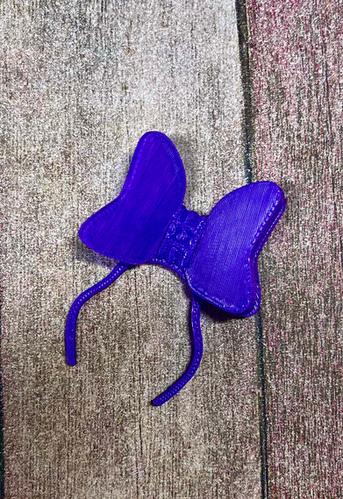 Purple Spring Bow--Desk Goose Headband | YKK