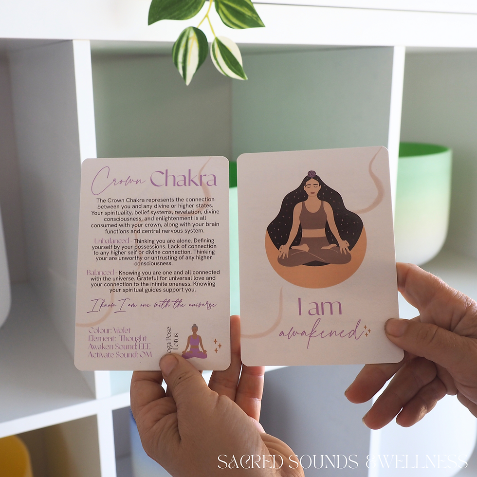 Chakra Cards | Sacred Sounds