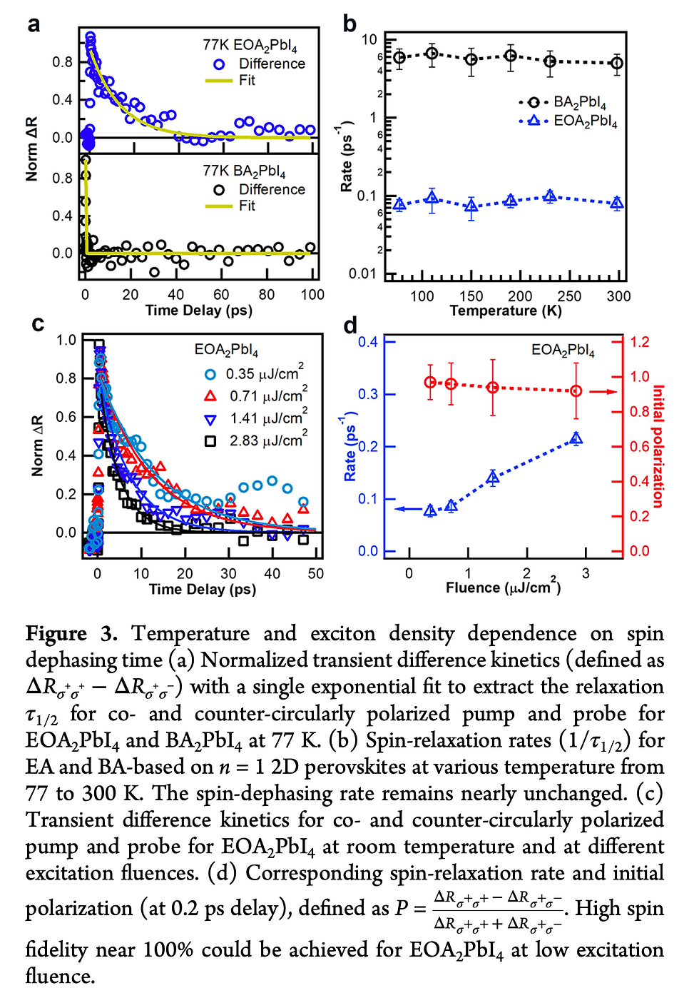 New Publication: Tuning Spin-Polarized Lifetime in 2D Perovskites ...