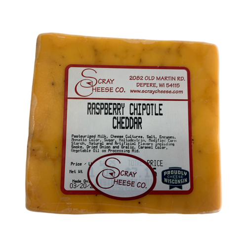 Raspberry Chipotle Cheddar 1 lb. | scray