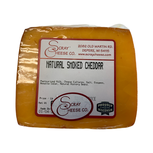 Natural Smoked Cheddar 1 lb. | scray