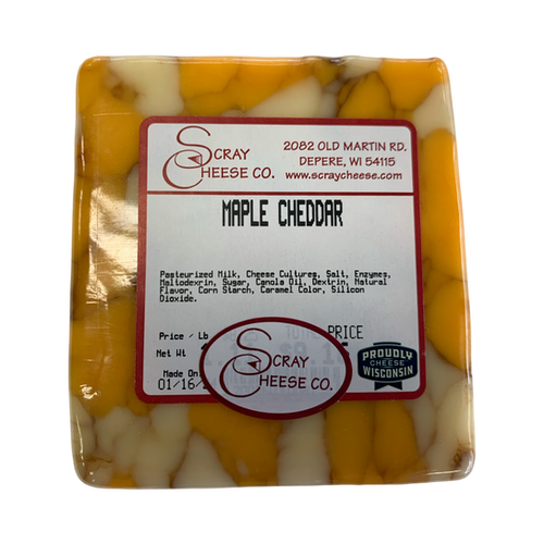 Maple Cheddar 1 lb. | scray