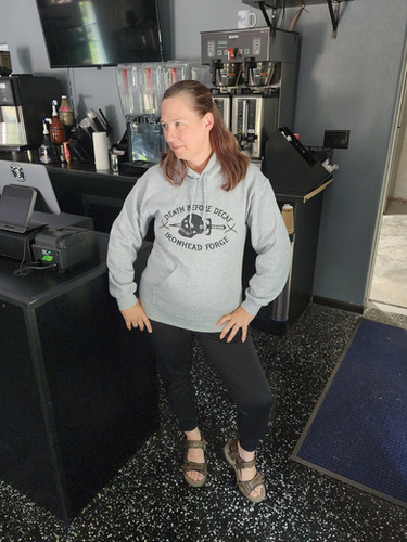 Death Before Decaf Hoodie | IRONHEAD FORGE