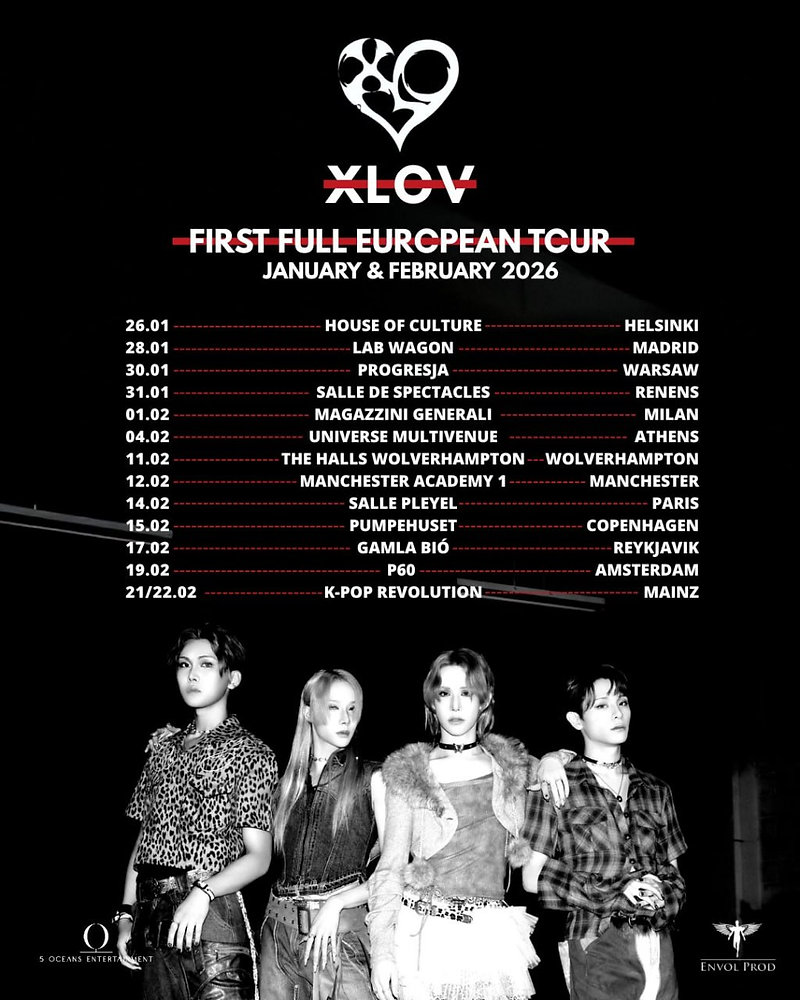 Xlov First Full Europe Tour 2026