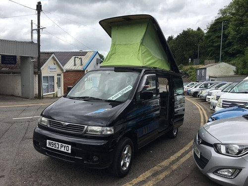 MAZDA BONGO 4WD TD ELECTRIC LIFT TOP/ DAY SURF CAMPER/REAR CONVERSION ...