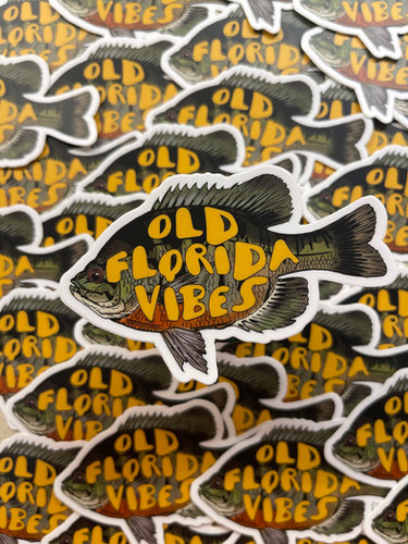 Bream Sticker | Old Florida Vibes
