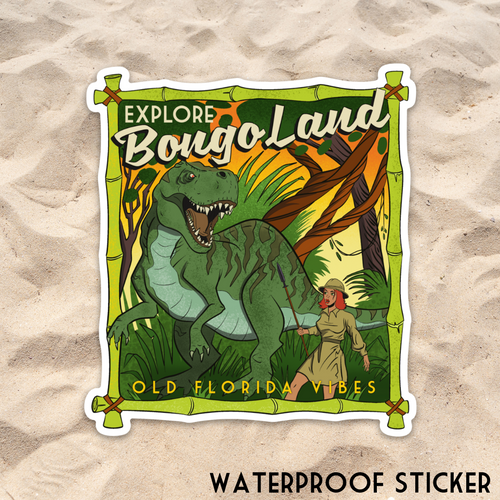 Bongoland - Sticker | Old Florida Vibes