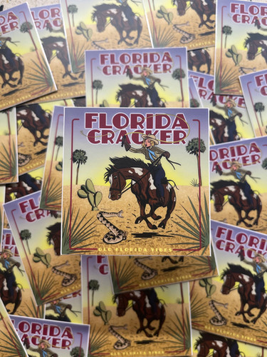 Florida Cracker - Sticker | Old Florida Vibes