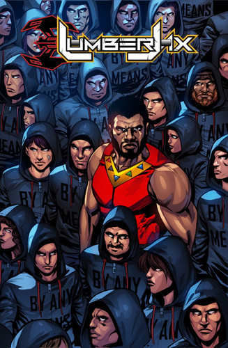 LumberJax #1 - A Cover (Print Edition) | 4th Wall Productions