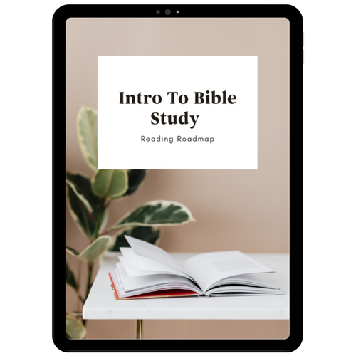 Bible Study Reading Roadmap Woodson Institute