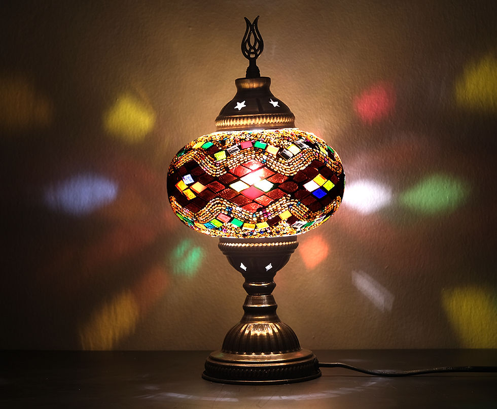 Turkish Mosaic Lamps- Handmade Lighting | Asylove 2/19