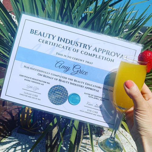 BIA Printed Certificate | BIA Official