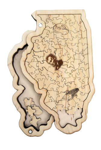 Illinois Puzzle | Palmetto Puzzleworks