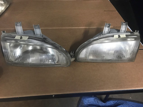 JDM 92-95 HONDA CIVIC EG6 HEADLIGHTS HEAD LAMPS STANLEY ...