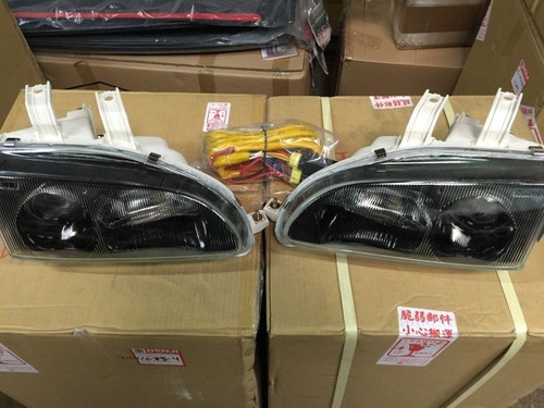 DENJI CIVIC 92-95 PROJECTOR HEADLIGHTS (DJ-HD767CB) | speedzonemotorsports