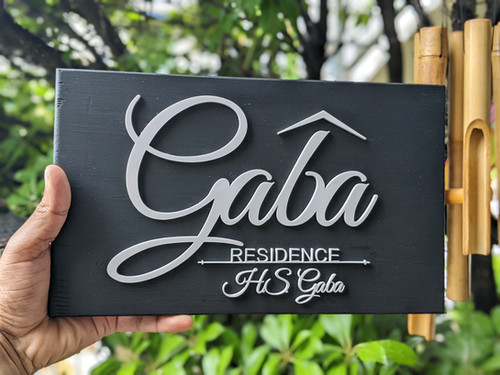 House Name Plate - Outdoor | AvarDesigns